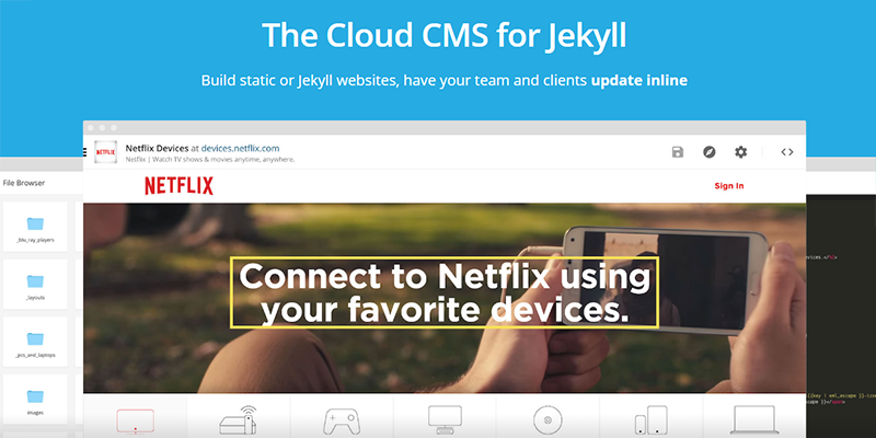 CloudCannon: Jekyll Cloud CMS | Bypeople