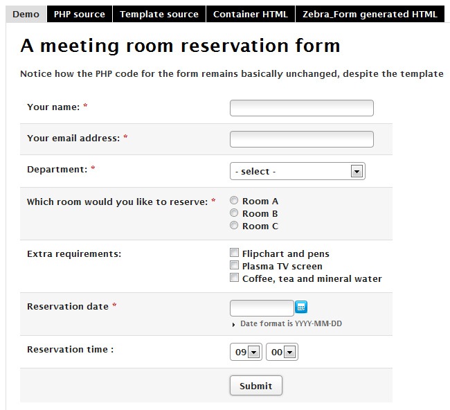 html form validation and creation with php | Bypeople