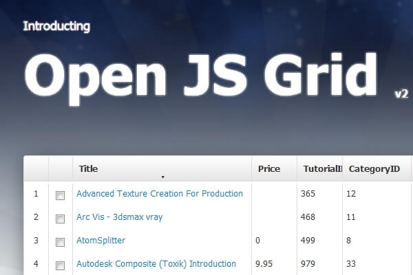 Welcome to Square Bracket – Open JS Grid v2 | Bypeople