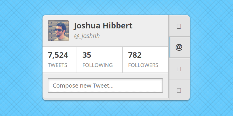 Twitter Profile Pane | Bypeople