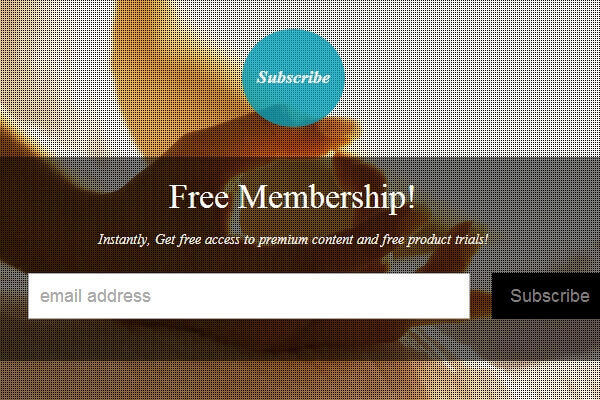 Newsletter Registration Template | Bypeople