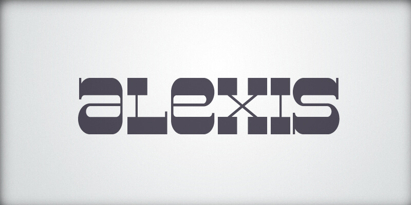 Alexis: Mid-century Inspired Typeface - ByPeople