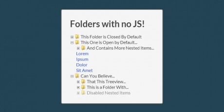 CSS Treeview | Bypeople