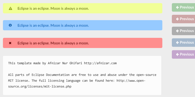 Eclipse Documentation PSD Template - ByPeople