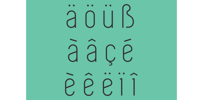 SIMPLIFICA: Modern & Slim Sans-serif Typeface - ByPeople