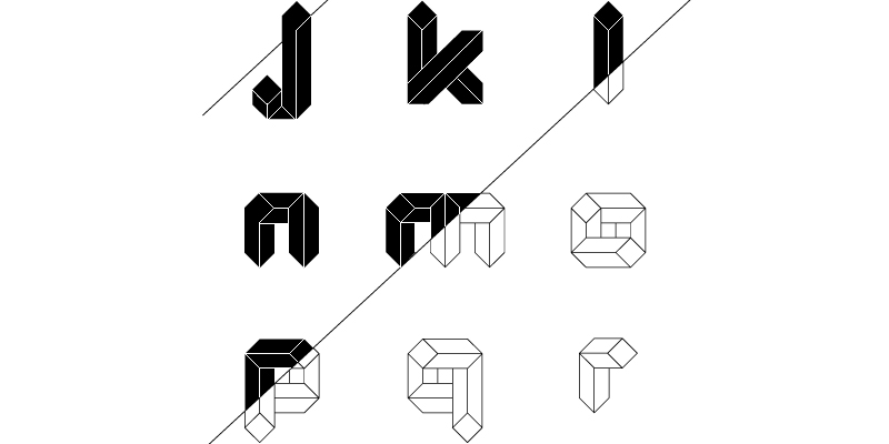 Quad: Sharp Geometric Display Font Family - ByPeople