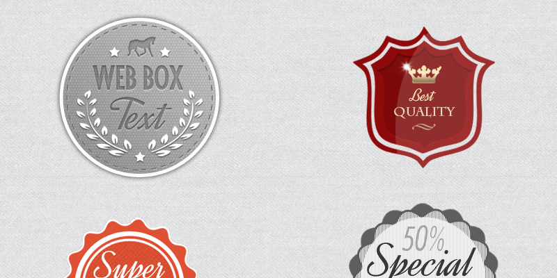 PSD Badge Designs - ByPeople (43 submissions)