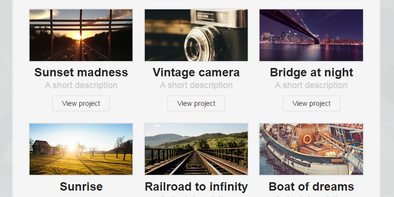 MP: Minimal HTML5 Portfolio Template - ByPeople