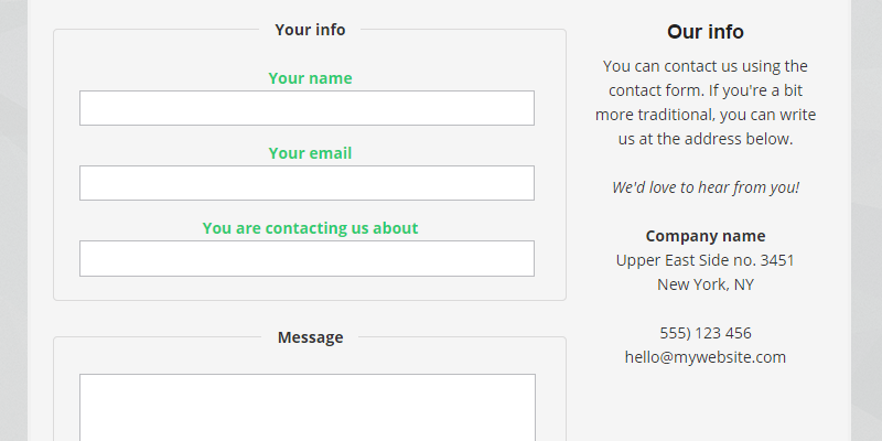 MP: Minimal HTML5 Portfolio Template - ByPeople
