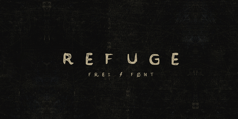 Refuge: Handcrafted Vintage Font - ByPeople