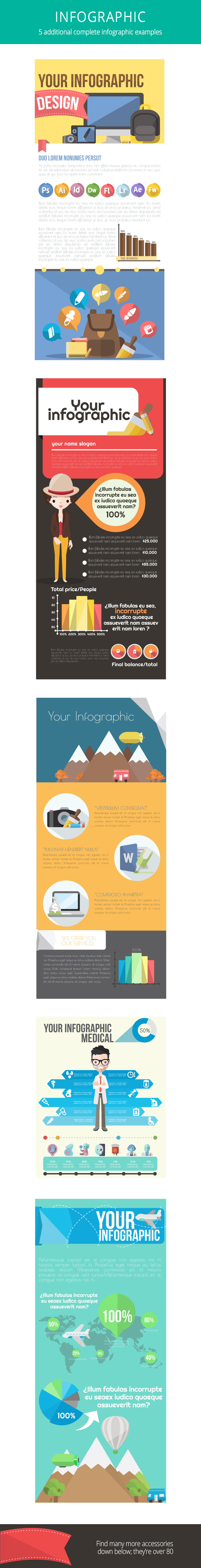 Huge Infographics Design Vector Pack - ByPeople