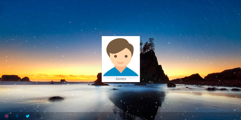 Cool CSS Profile Page | Bypeople