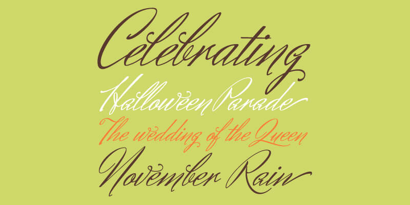 Cursive Fonts - ByPeople (71 submissions)