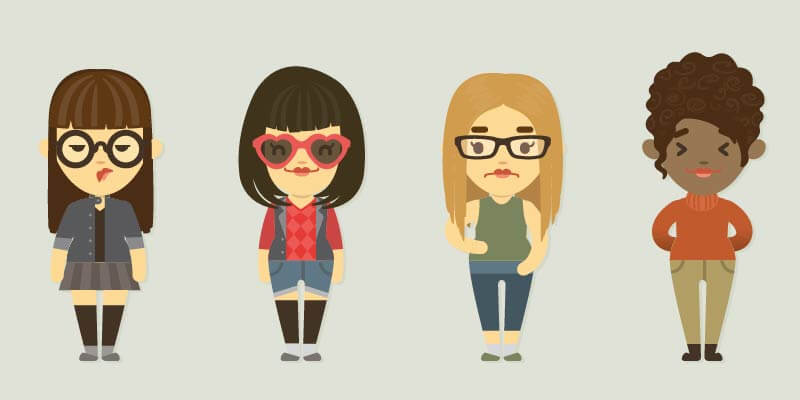 110 Cute Avatars Vector Pack - ByPeople