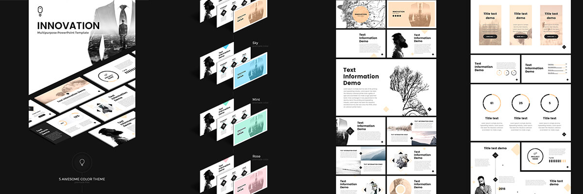 4600+ Unique Slides for Keynote & Power Point Presentations. - ByPeople