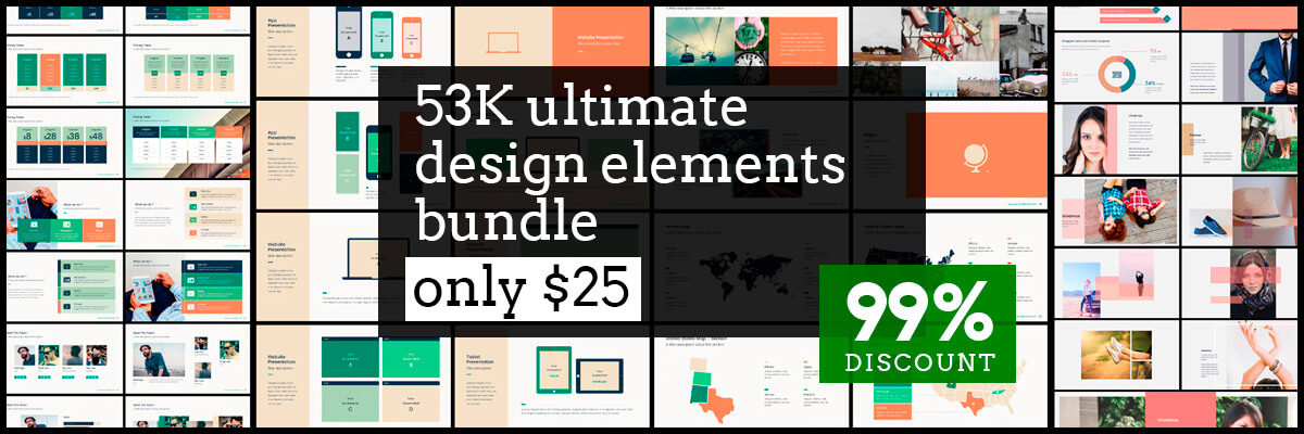 53K+ Design Elements Worth $5K for Only $25usd: GraphicPear's Ultimate ...