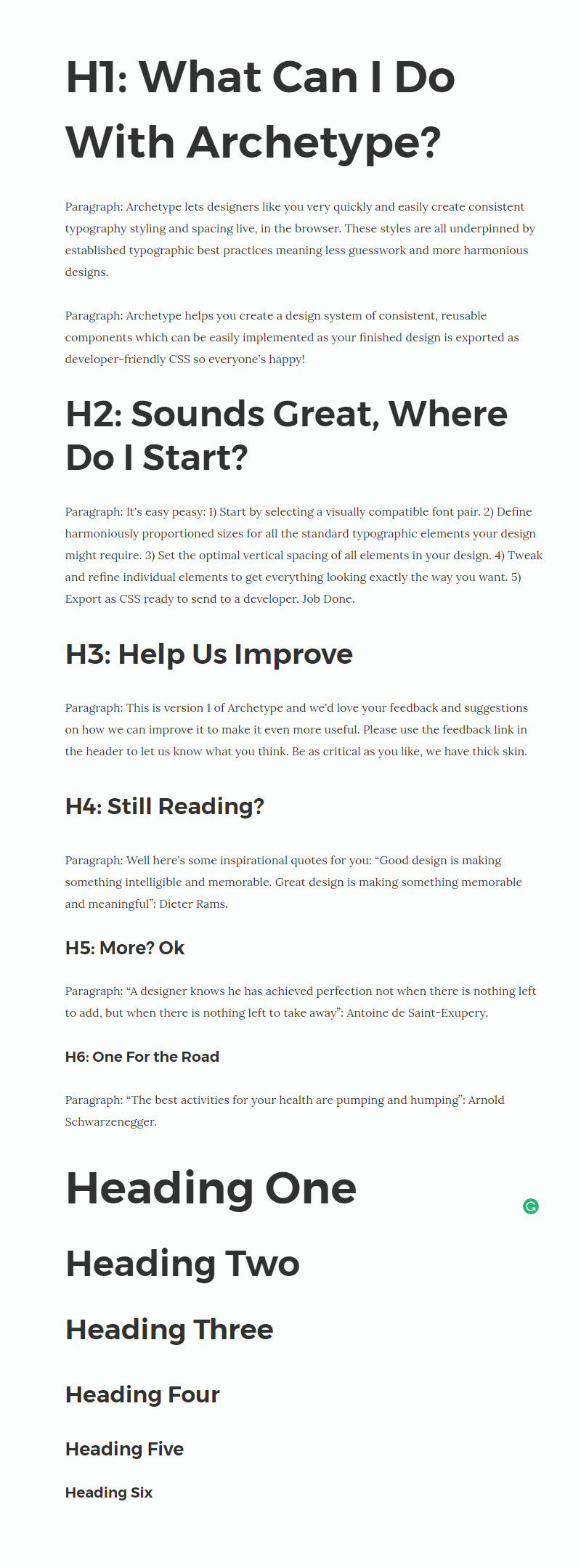 Archetype: Google Fonts Viewer Tool - ByPeople