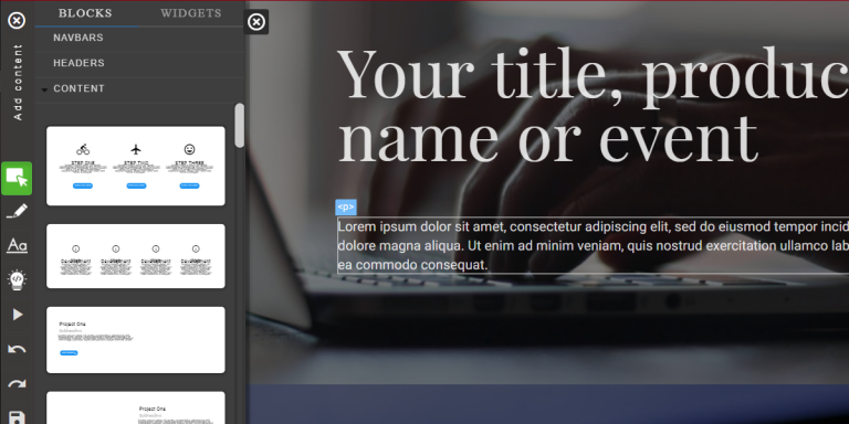 Lifetime Access: Visual Drag & Drop Bootstrap Website Generator | Bypeople
