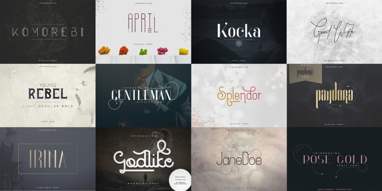 26 Awesome Fonts For Display & Branding. Multilingual Support ...