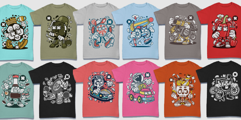 Cartoon T-Shirt Designs