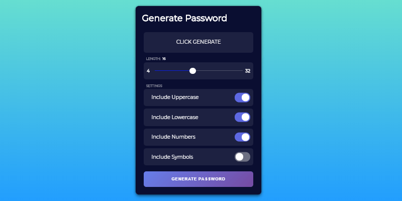 Random Password Generator | Bypeople