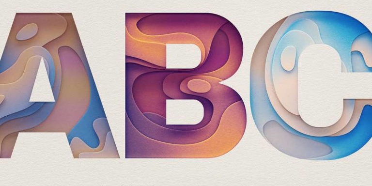 A huge pack featuring over 600 3D letter designs in several different ...