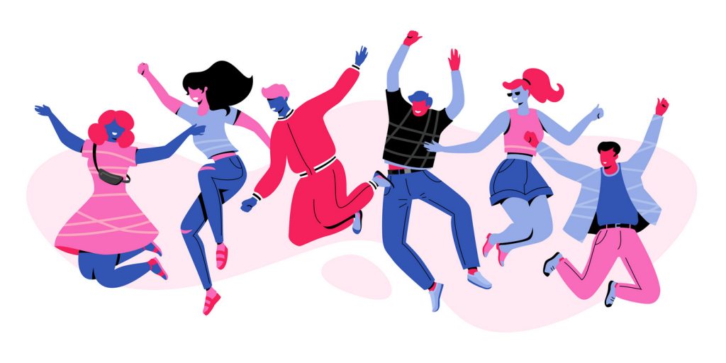 800+ Colorful People Illustrations Pack, SVG & EPS Vector Files | Bypeople