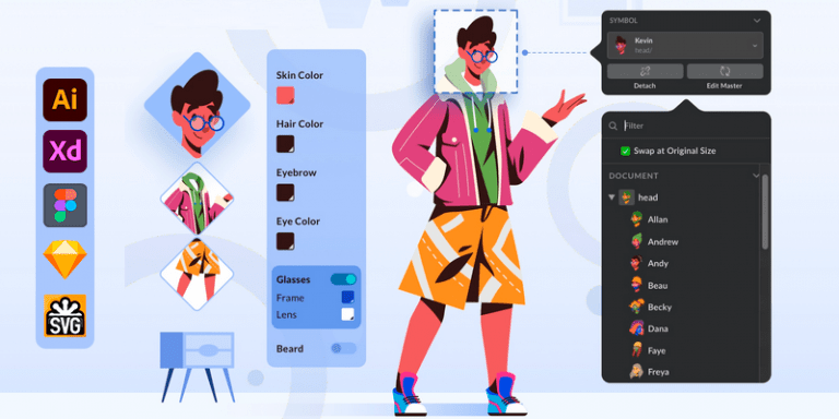 500+ Vector Objects, Characters & Scenes in Figma, Sketch, SVG, XD & Ai ...