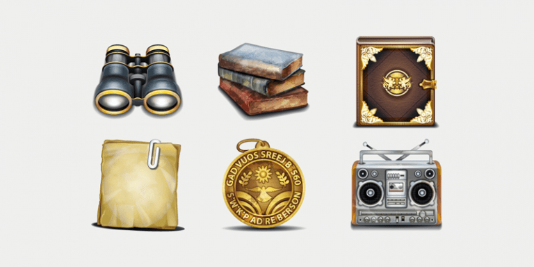 50 Amazingly Designed Retro & Vintage Icons