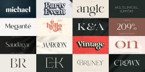 18+ Modern Font Families Pack for Desktop & Web – Serifs, Sans-Serif ...