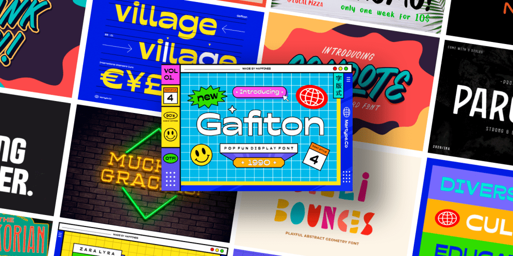 60+ Display Fonts Pack | Bypeople