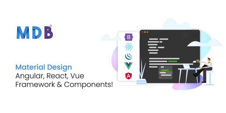 MDB: Angular, React, Vue & VanillaJS Material Design Framework & Components