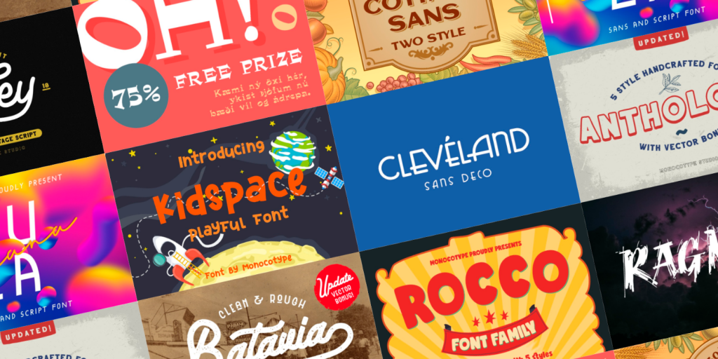 Logotype Fonts Pack – 27 Display Fonts for Digital & Print Design