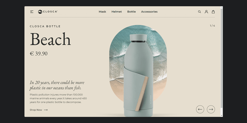 Product Showcase Carousel UI | Bypeople