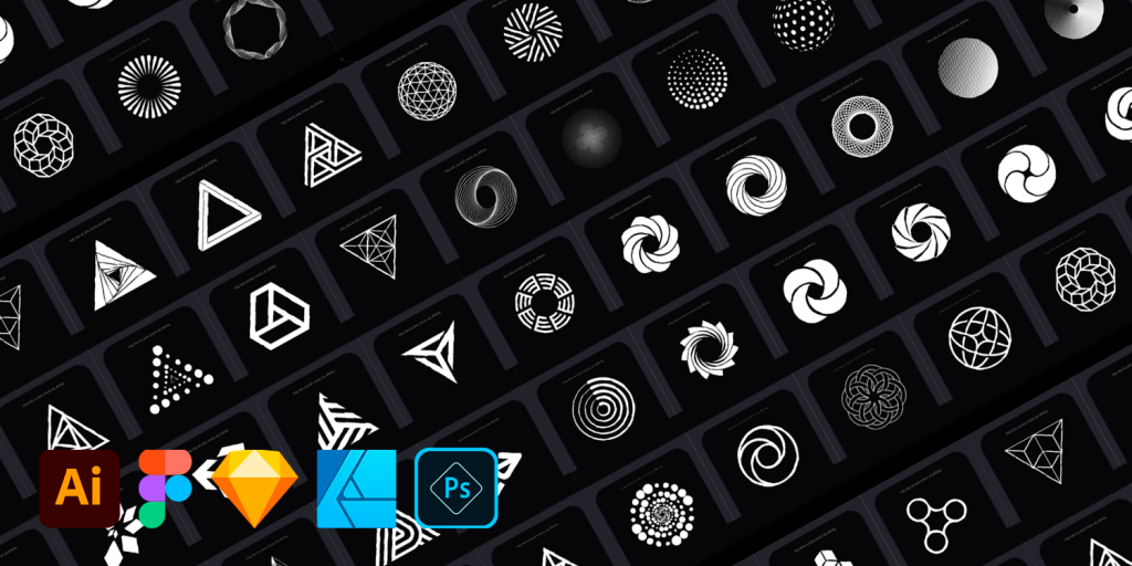 Vector Logo Shapes Pack – The Ultimate Logo Creator with 5000+ Elements