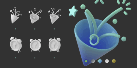 Check out this bundle of editable 3D icons with more than 80 unique ...