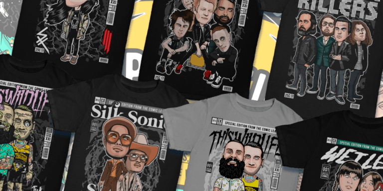 200 T-Shirt Design Cartoon Characters Pack – SVG, EPS & CDR Formats