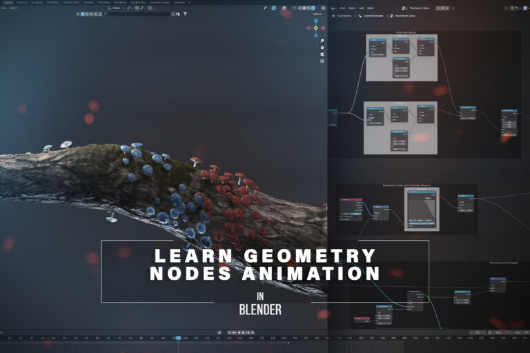 Unlock the power of Blender’s cutting-edge feature, Geometry Nodes ...